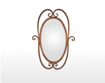 Wrought iron mirror | Etsy
