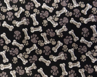 Dog bone fabric | Etsy