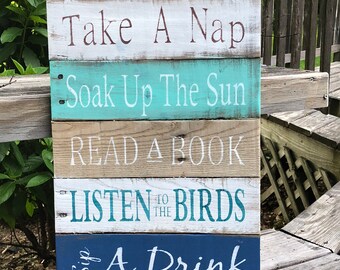 Deck signs | Etsy