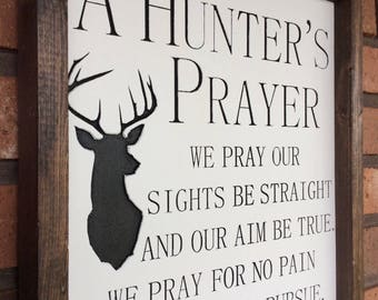Hunters prayer | Etsy