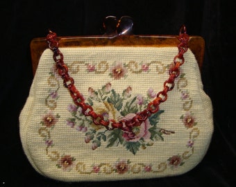 Needlepoint purse | Etsy