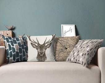 Rustic pillow | Etsy