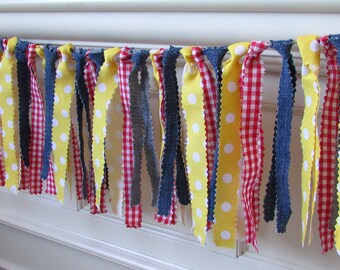 Gingham banner | Etsy