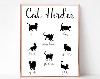 Herding cats | Etsy