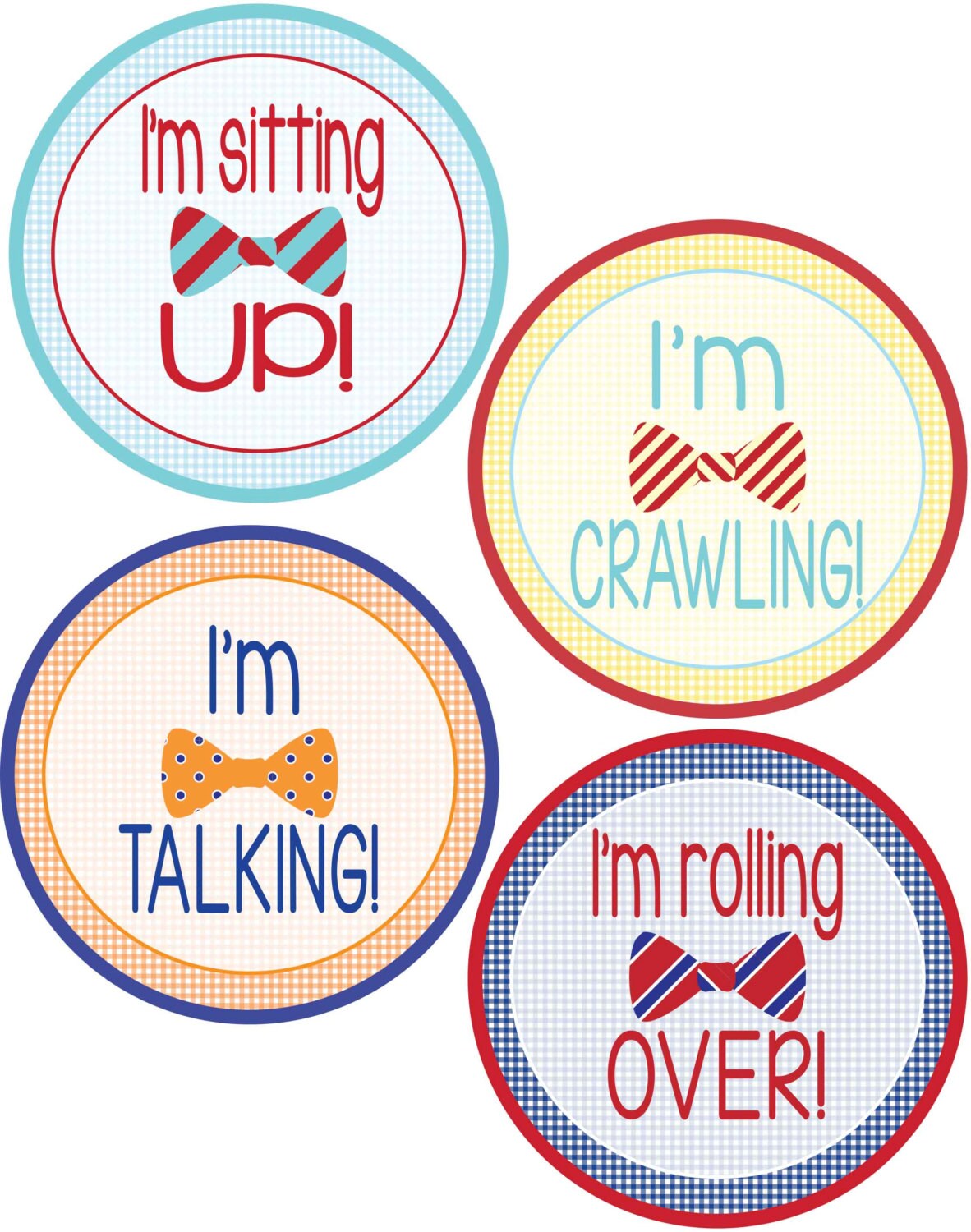 My First Stickers for Baby My First Stickers Bow Tie