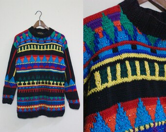 Tribal sweater | Etsy