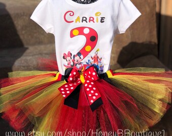 Mickey mouse tutu | Etsy