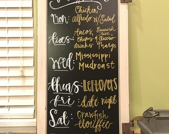 Menu chalkboard | Etsy