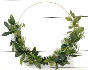 Minimalist wreath | Etsy