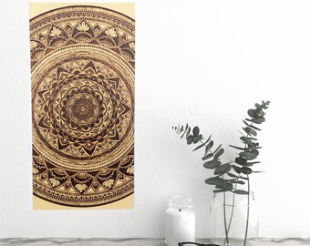 Mandala wall art | Etsy