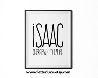 Isaac | Etsy