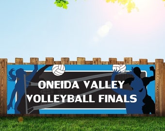 Volleyball banner | Etsy