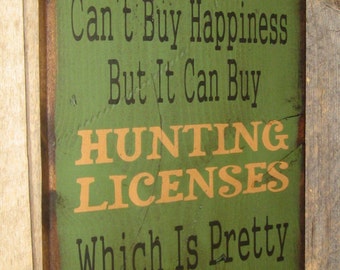 Hunting signs | Etsy