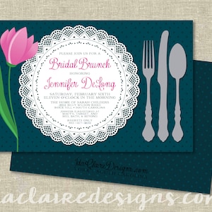 Doily invitation | Etsy