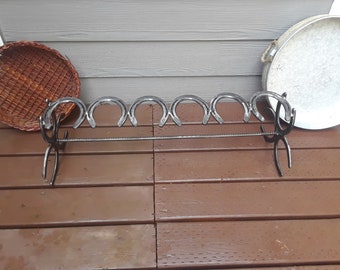 Horseshoe boot rack | Etsy