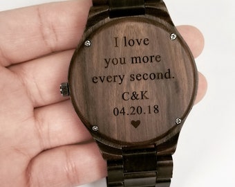 Engraved watch | Etsy