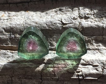 Watermelon tourmaline | Etsy