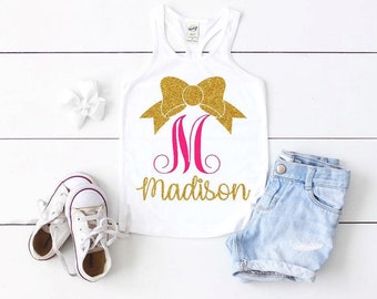 Girls monogram | Etsy