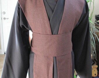 Star Wars Jedi tunic tabards & sash/obi 4 pcs 100% wool