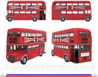 London bus clipart | Etsy