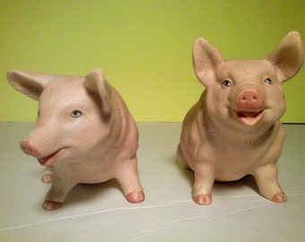 Porcelain pigs | Etsy