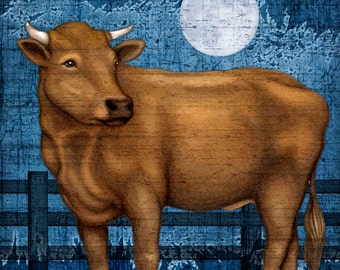 Americana Patriotic Art Print Dan Morris These Colors