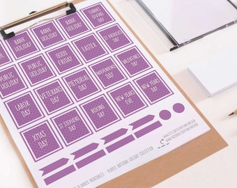 NEW Printable Planner Stickers Everyday Set 3/4