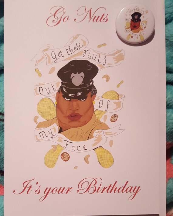Latrice Royale Drag queen Birthday card and Badge