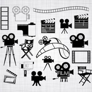 Movie silhouette | Etsy