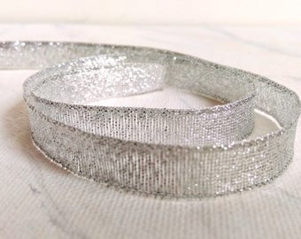 Silver ribbon | Etsy