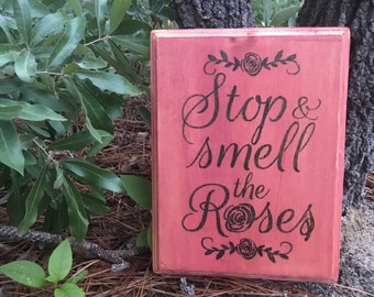 Smell the roses | Etsy