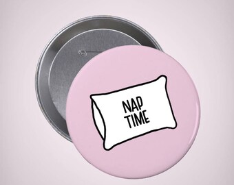 Nap Vibes Enamel Pin Pillow Pin