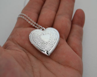 Filigree locket | Etsy