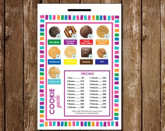 Girl scout cookies | Etsy