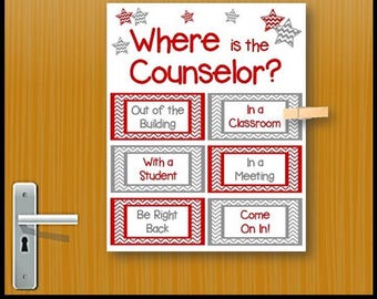 What You Say in Here Stays in Here Sign School Counselor