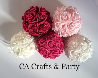 Wedding flower balls | Etsy