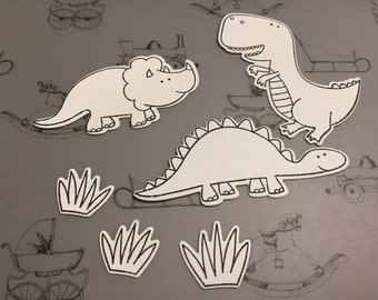 Dinosaur cut outs | Etsy