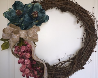 Floral wreath | Etsy