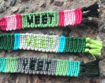 Woven keychain | Etsy