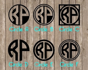 Two letter monogram | Etsy