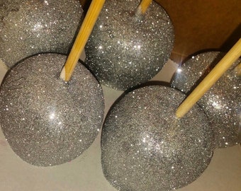 Glitter candy apples | Etsy