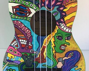 Ukulele art | Etsy