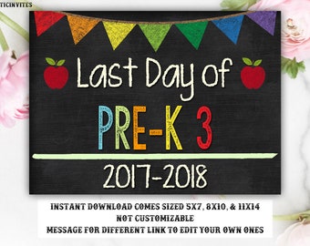 Last day preschool | Etsy