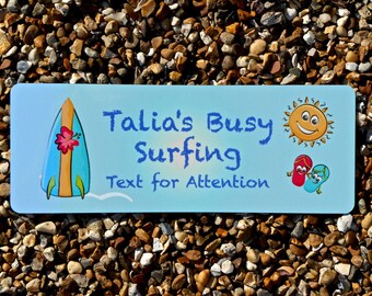 Busy door sign | Etsy