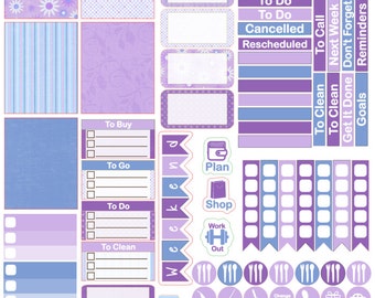 Lavender stickers | Etsy