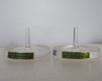 Glass ring holder | Etsy