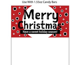 Elf Candy Bar Wrappers Printable Elf Candy Wrappers