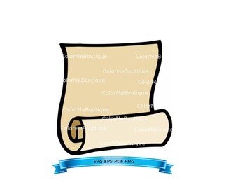 Scroll letters | Etsy