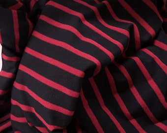 MVS Modal Viscose Spandex Jersey Knit Fabric by the Yard Red