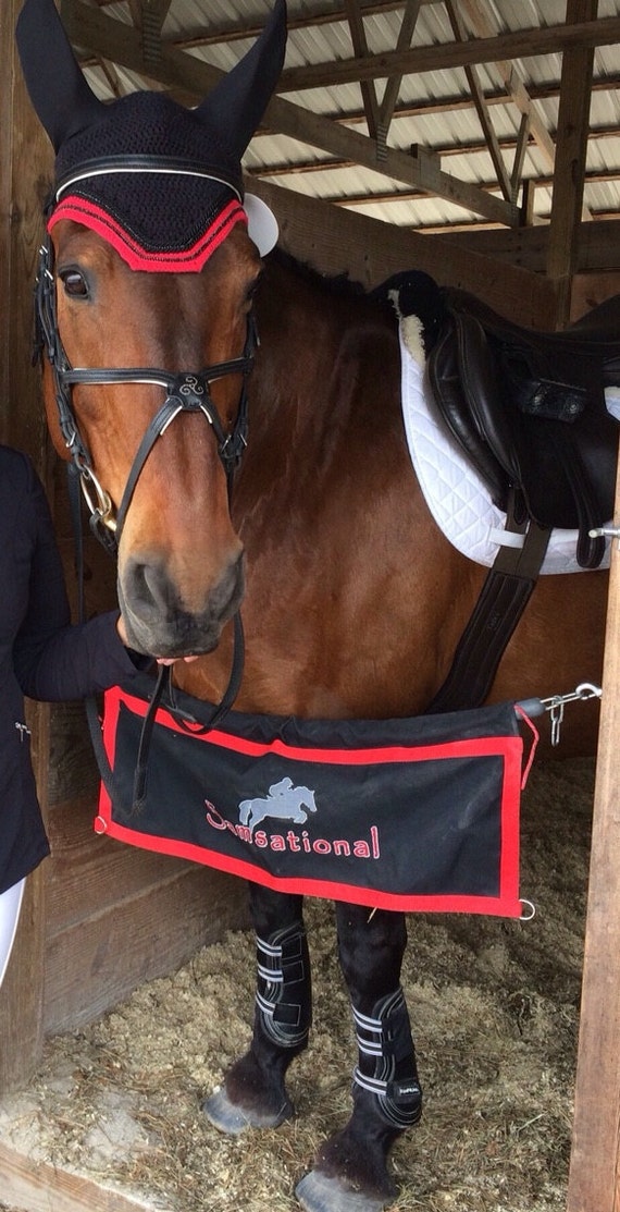 Items similar to Stall Guard / Door Banner / Stable Aisle Guard ...